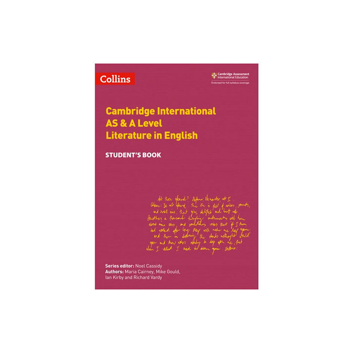 Cambridge International AS & A Level Literature in English Student's ...