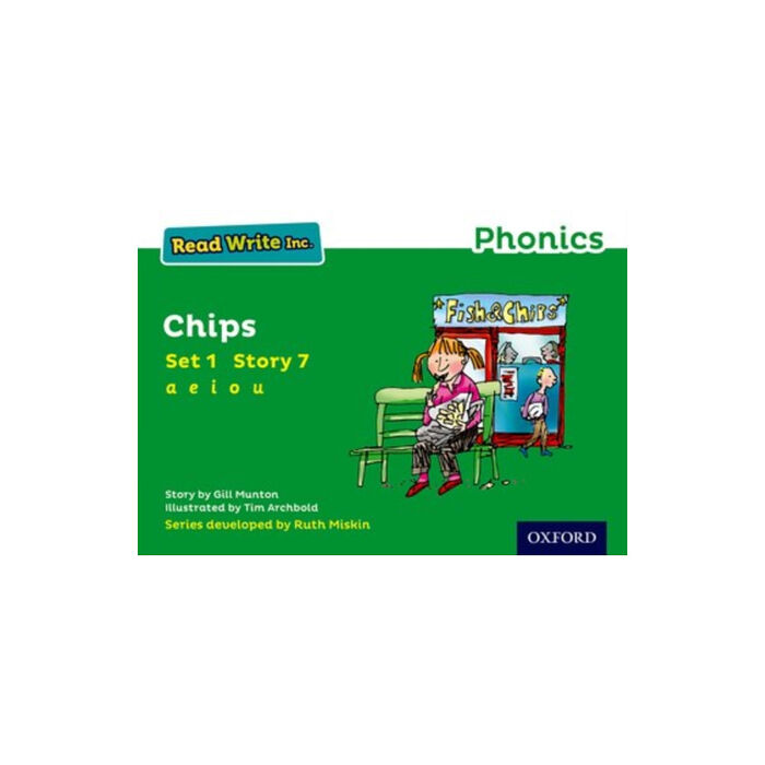 Read Write Inc. Phonics: 7 Chips (Green Set 1 Storybook) (häftad, eng ...