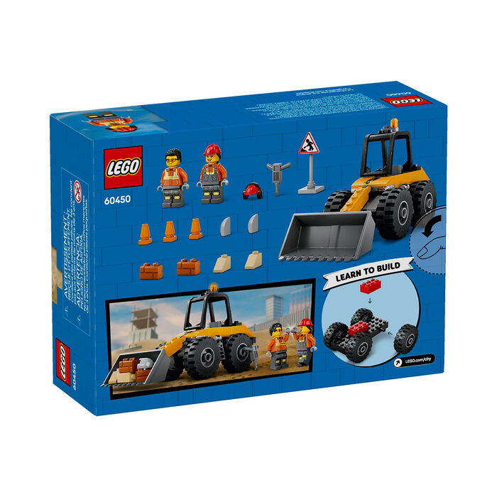 LEGO City 60450 - Gul bygghjulslastare - byggsats - Köp online med ...