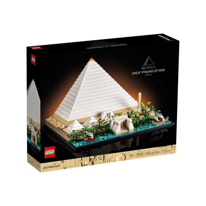LEGO Architecture 21058 - Den stora pyramiden i Giza - byggsats - Köp ...