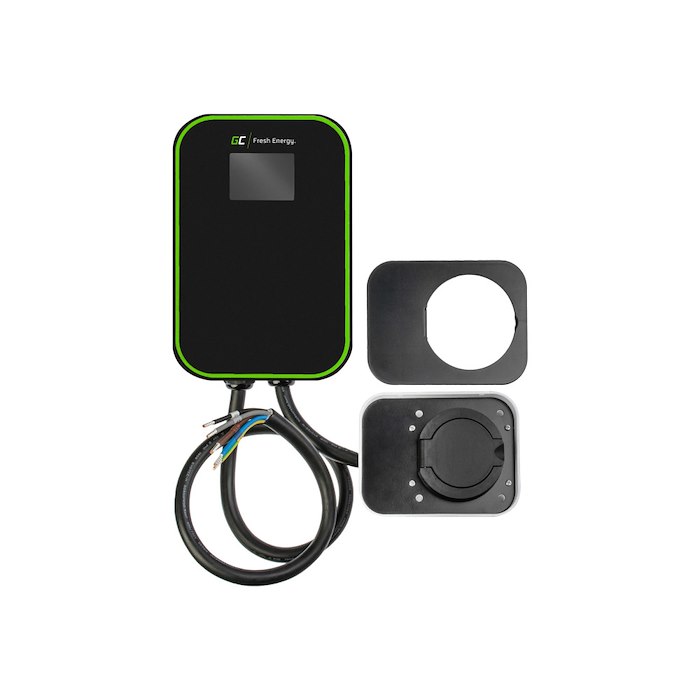 Green Cell EV PowerBox EV-laddningsstation - IEC 62196 Type 2 - 22 kW ...