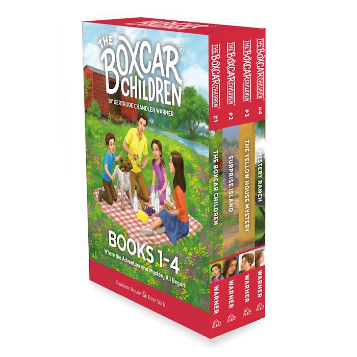 The Boxcar Children Mysteries Boxed Set 1-4: The Boxcar Children ...
